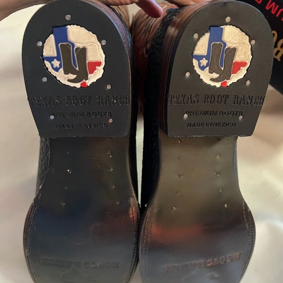 Texas Boot Ranch | Shoes | Texas Boot Ranch Cuello De Toro Negro ...